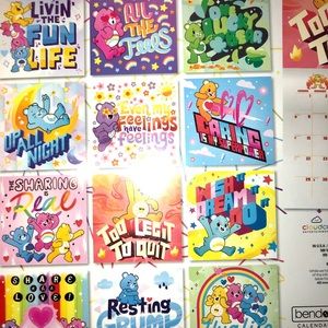 Office | Sale Care Bears 221 Calendar 90s Accessories | Poshmark